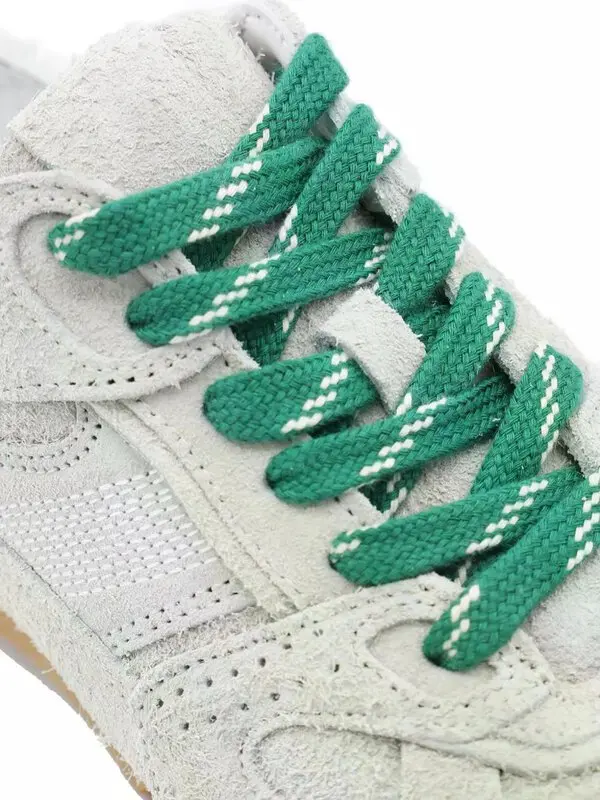 ALOHAS Textured Lace-up Trainers