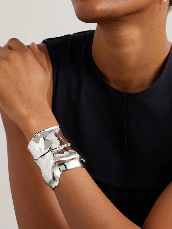Completedworks Plated Sculptural Cuff