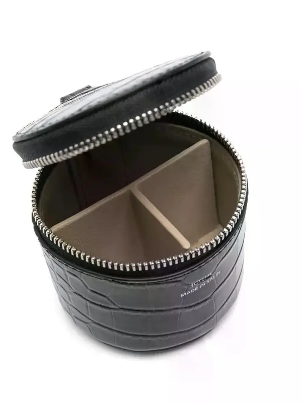 TOTEME Crocodile-embossed Jewelry Box