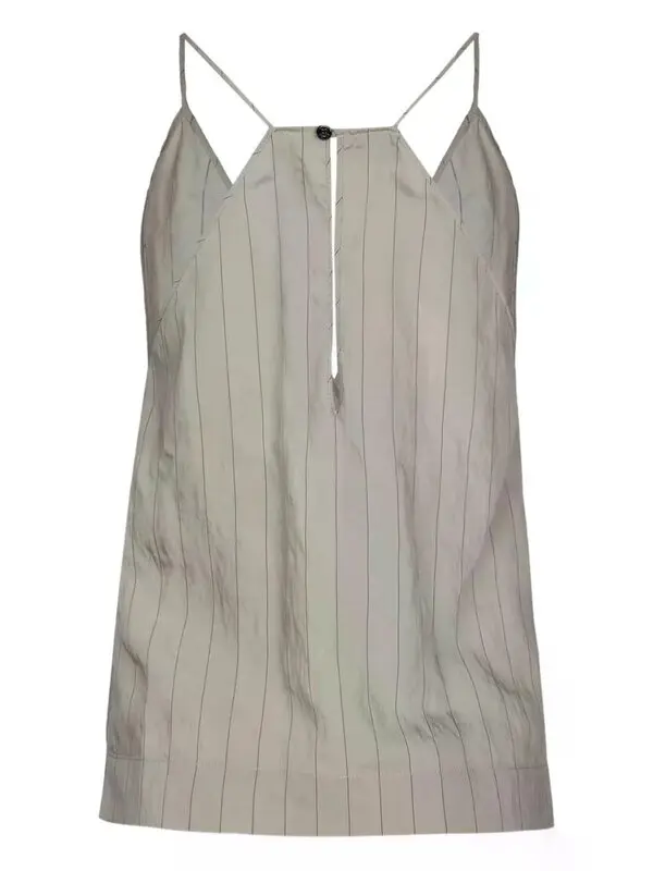 Jacob Cohen Striped V-neck Blouse