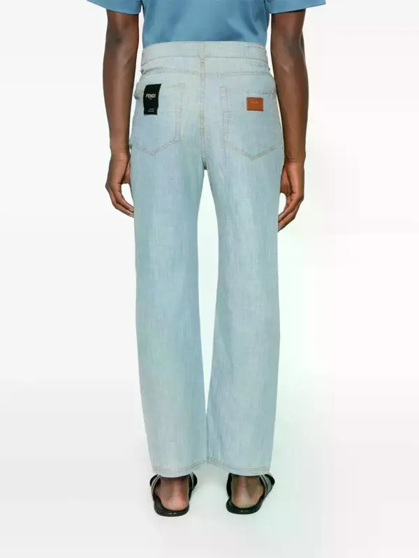 Fendi Cotton-blend Jeans