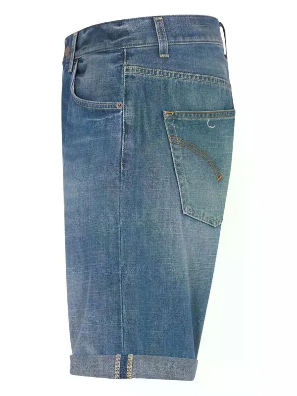 DONDUP Washed Denim Shorts