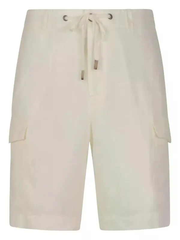 Peserico Drawstring Waist Cargo Shorts