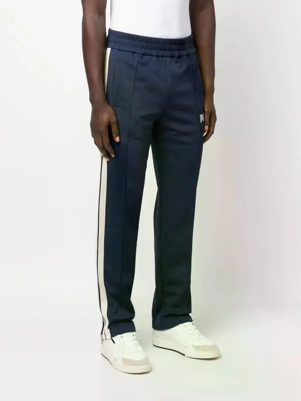 Palm Angels Embroidered-monogram Track Pants