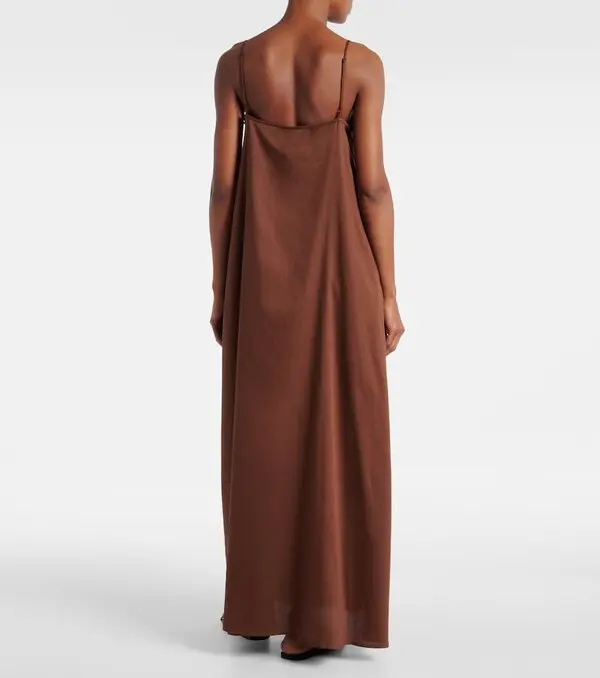 LESET Yoko Cotton Maxi Dress