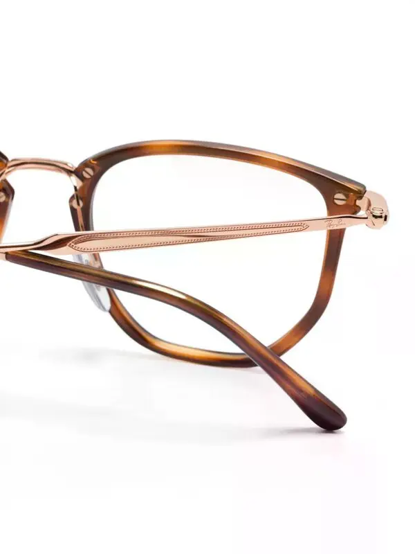 Ray-ban Tortoiseshell Full Rim Eyeglasses