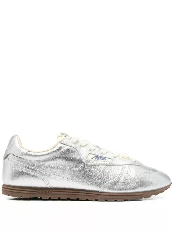 AUTRY Windspin Sneakers - Silver