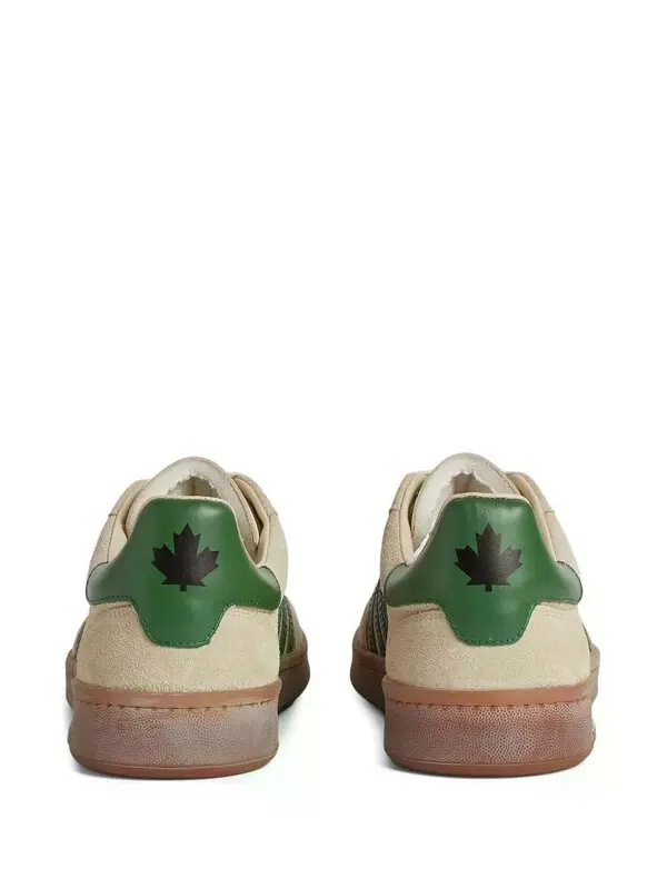 Dsquared2 Suede Lace-up Sneakers - Neutrals