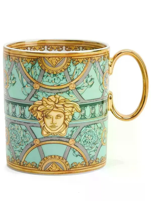Versace La Scala Del Palazzo Mug - Green