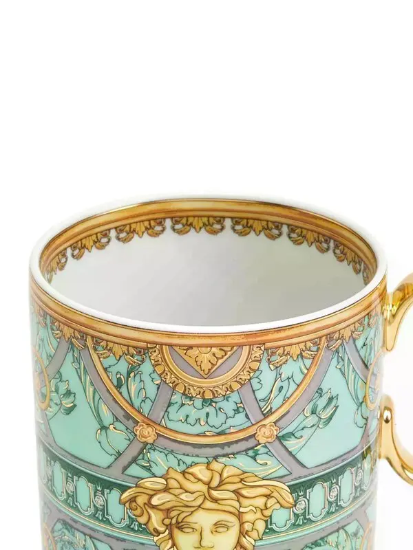 Versace La Scala Del Palazzo Mug - Green