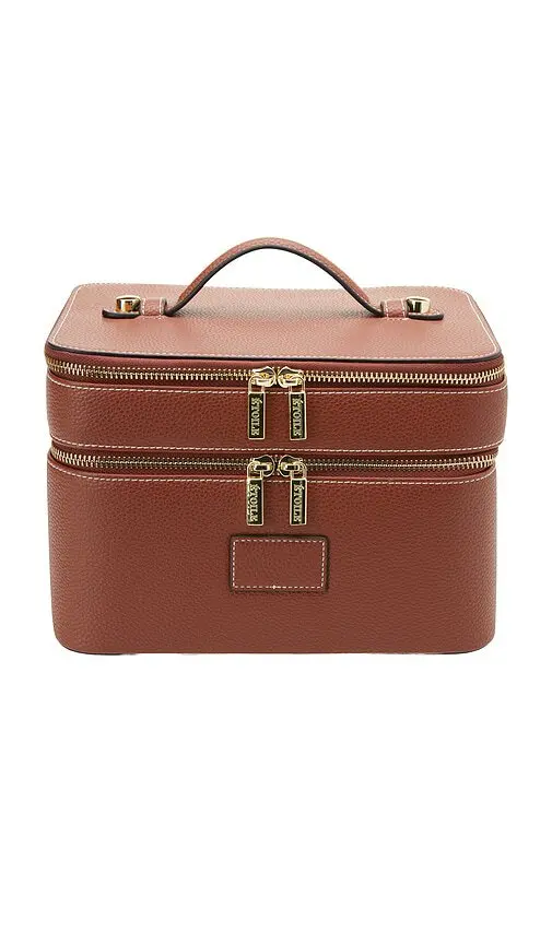 ETOILE COLLECTIVE Duo Vanity Case - Brown
