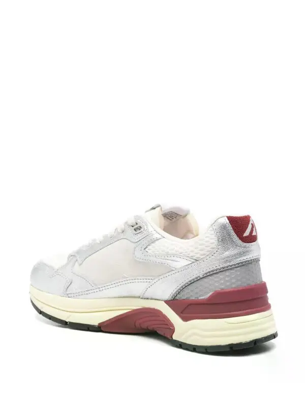 AUTRY Hyperway Colour-block Sneakers - Silver