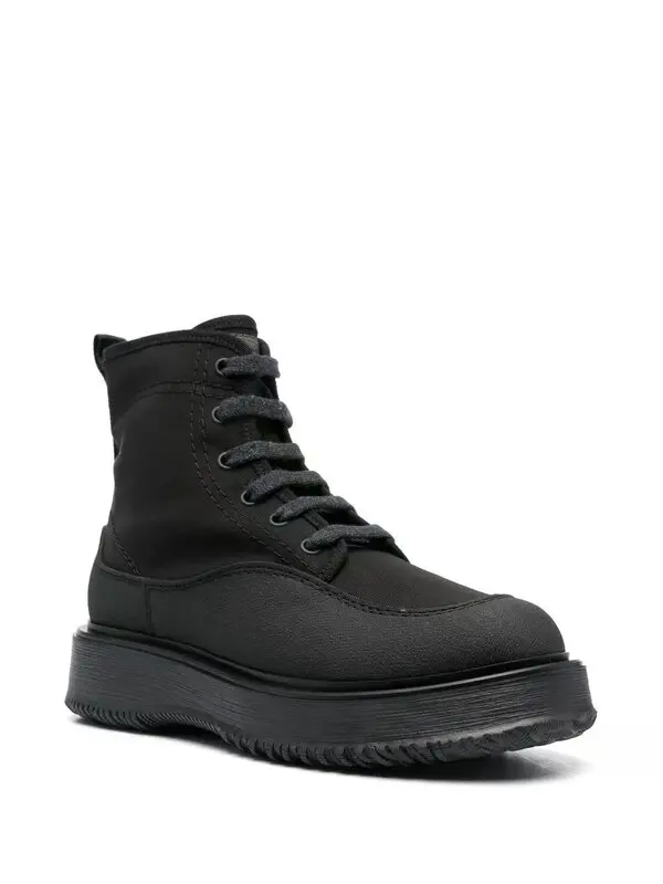 Hogan Lace-up Ankle Boots