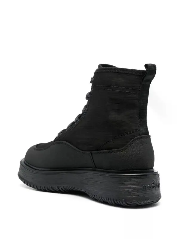 Hogan Lace-up Ankle Boots