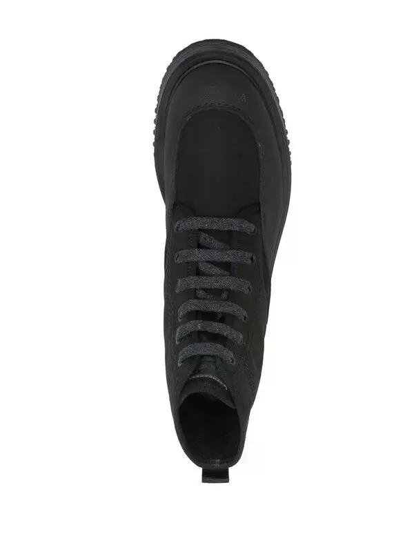 Hogan Lace-up Ankle Boots