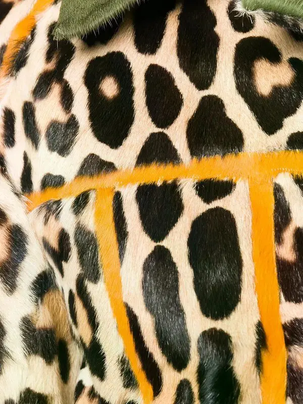 LISKA Leopard Print Jacket