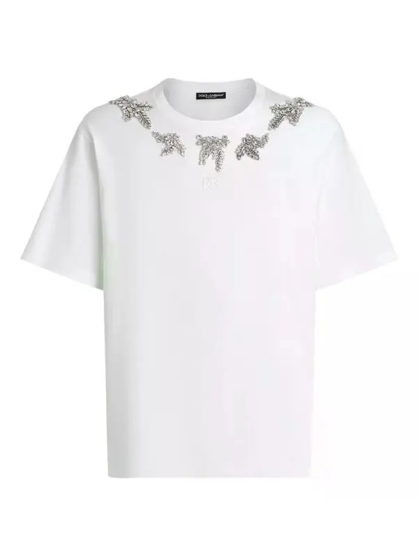 Dolce & Gabbana Crystal-embellished T-shirt
