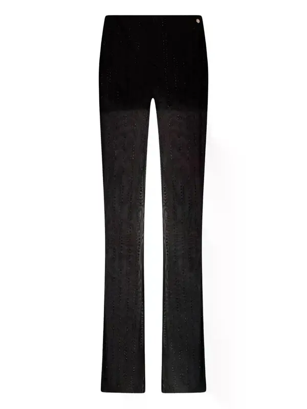 Liu Jo Embellished Tulle Trousers