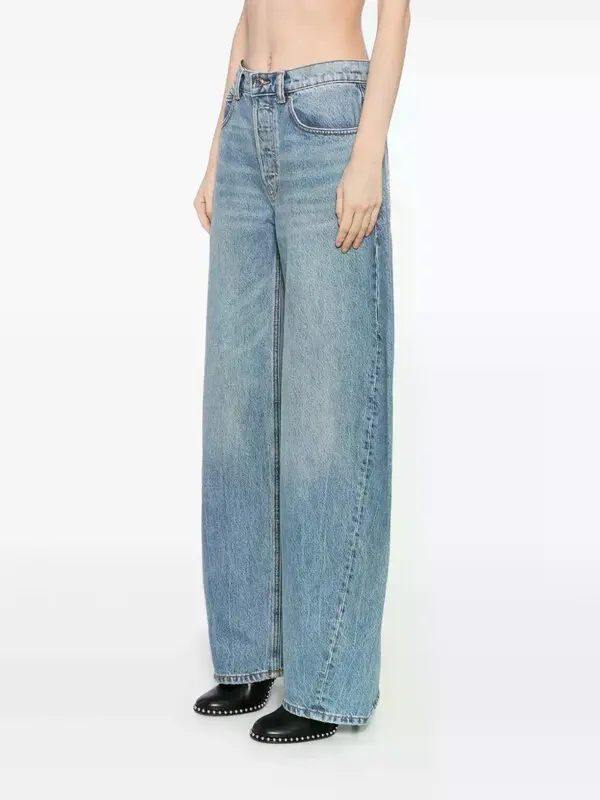 Alexander Wang Rhinestone Embellishment Jeans