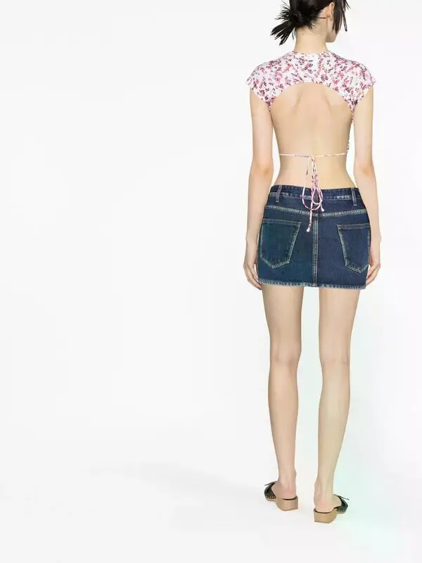 MARANT ETOILE Juvia Open-back T-shirt