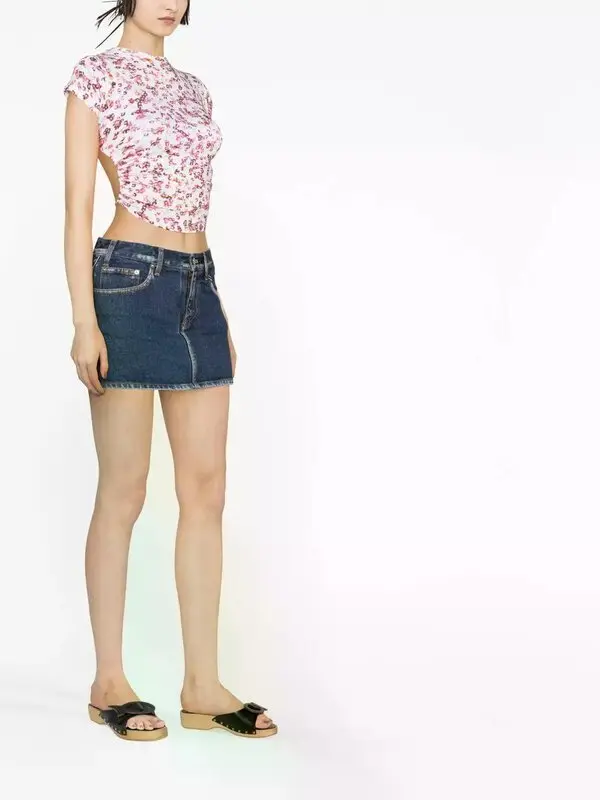 MARANT ETOILE Juvia Open-back T-shirt