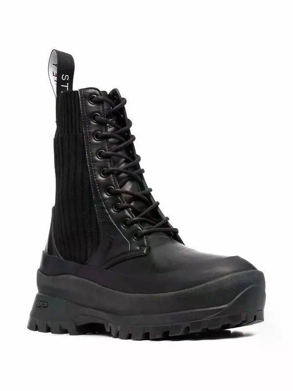 Stella McCartney Trace Lace-up Combat Boots