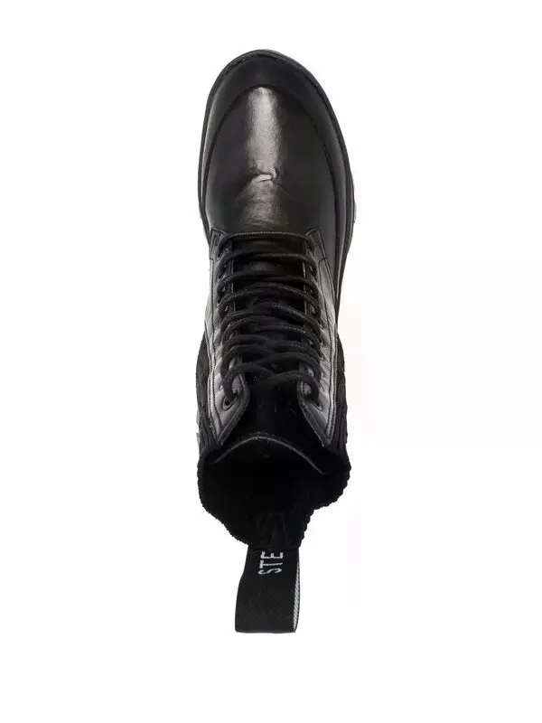 Stella McCartney Trace Lace-up Combat Boots
