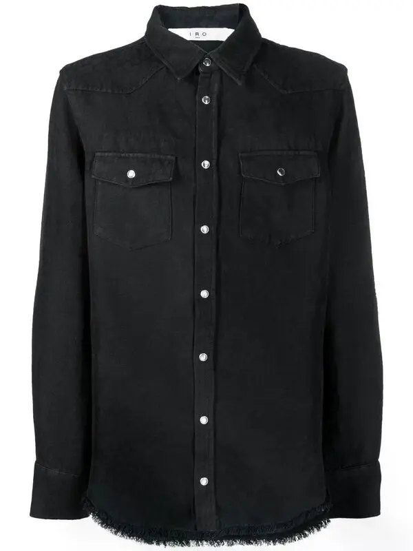 IRO PARIS Press-stud Fastening Detail Shirt