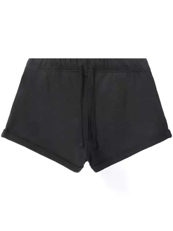 IRO PARIS Organic Cotton Mini Shorts With Embroidered Logo