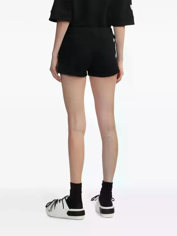 IRO PARIS Organic Cotton Mini Shorts With Embroidered Logo