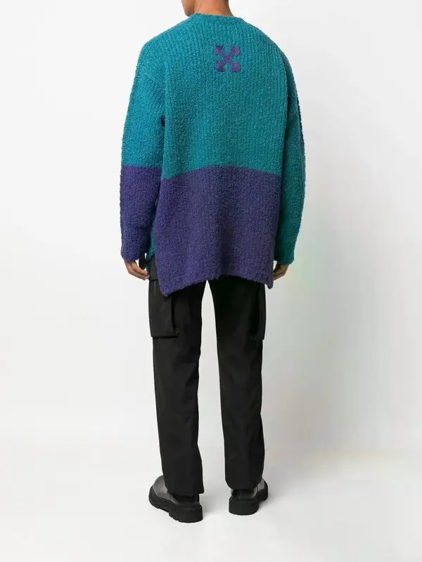 Off-White Chunky Knit Jumper