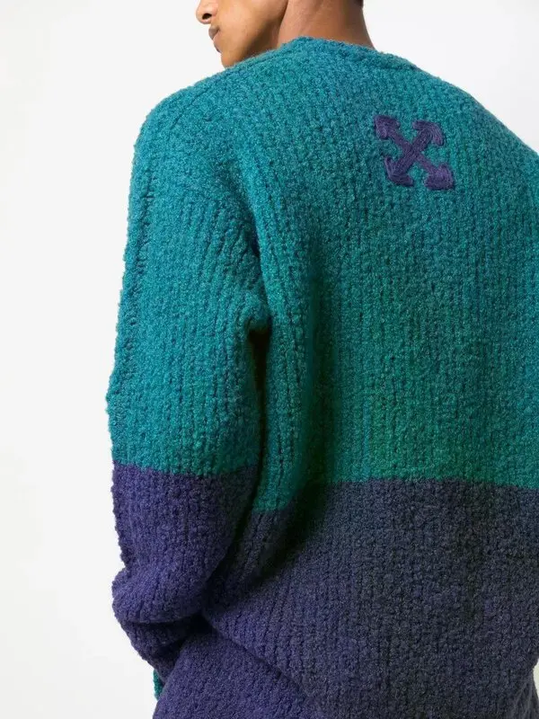 Off-White Chunky Knit Jumper