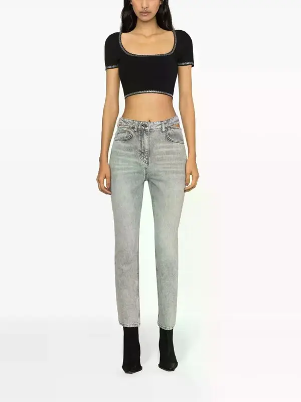 IRO PARIS Indro Cut-out Tapered Jeans