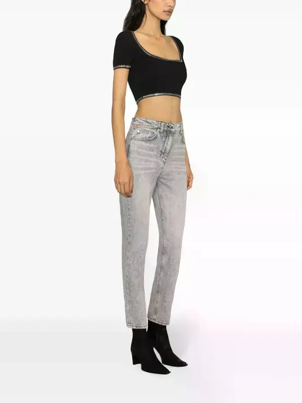 IRO PARIS Indro Cut-out Tapered Jeans