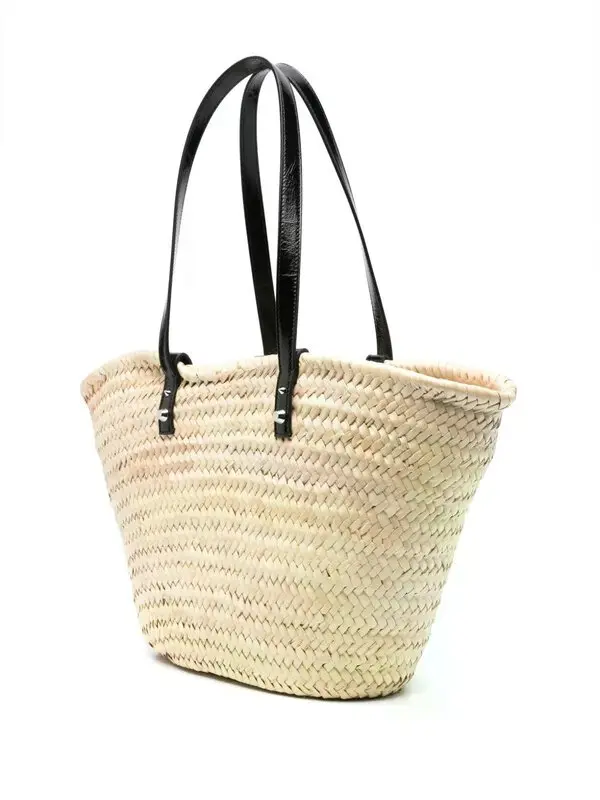 Palm Angels Palm-appliqué Basket Bag