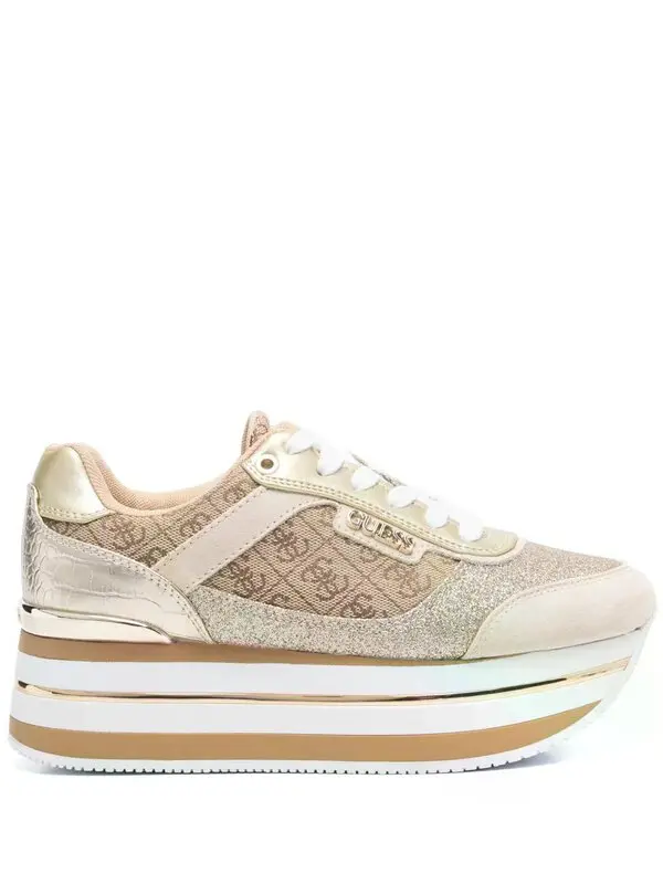 Guess Hansini Platform Sneakers - Neutrals