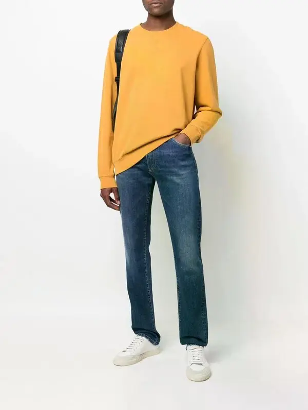 BILLIONAIRE Straight-cut Jeans With Logo Patch