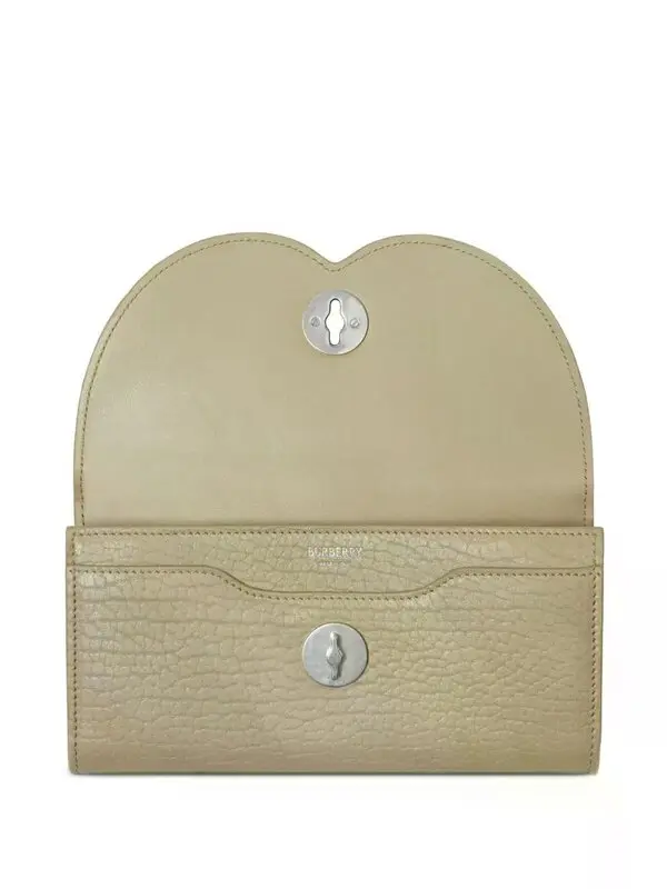 Burberry Chess Continental Leather Wallet - Neutrals