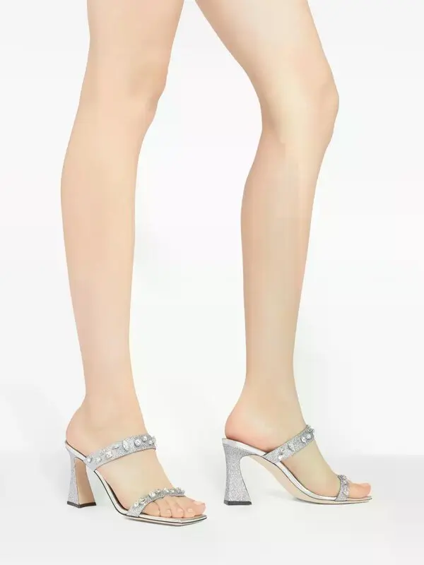 GIUSEPPE ZANOTTI Flaminia 85mm Crystal-embellished Sandals