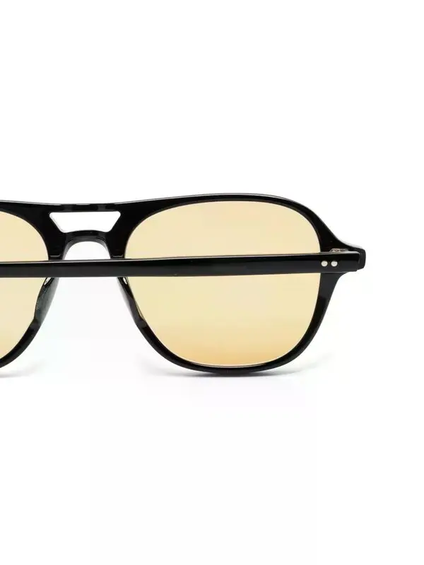 Garrett Leight Round Frame Sunglasses