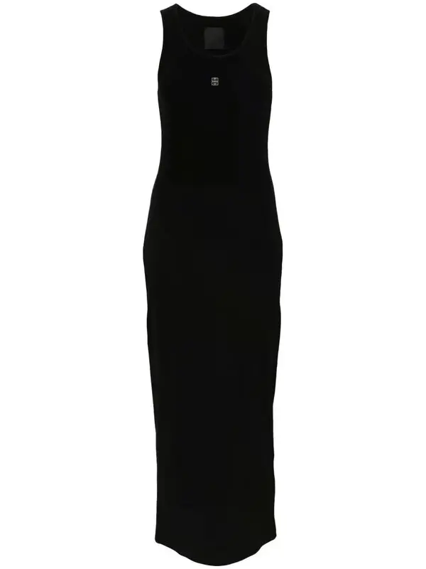 Givenchy 4g-plaque Midi Dress
