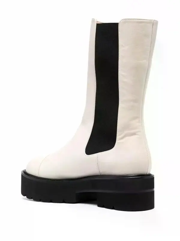 STUART WEITZMAN Leather Chelsea Boots
