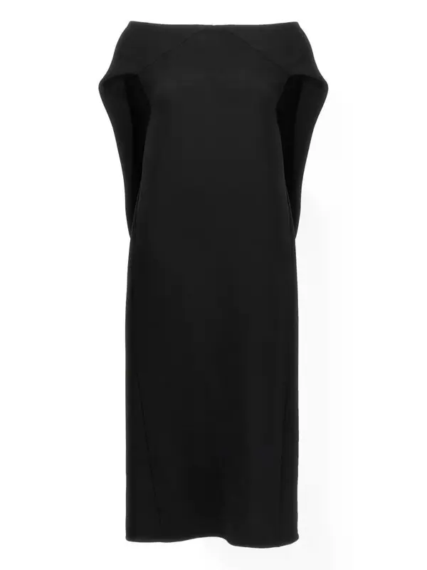 THE ROW Off-the-shoulder Draped Dress