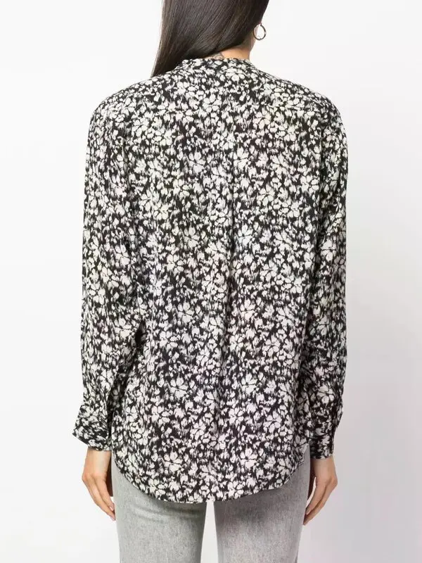 MARANT ETOILE Catchell" Floral Print Shirt