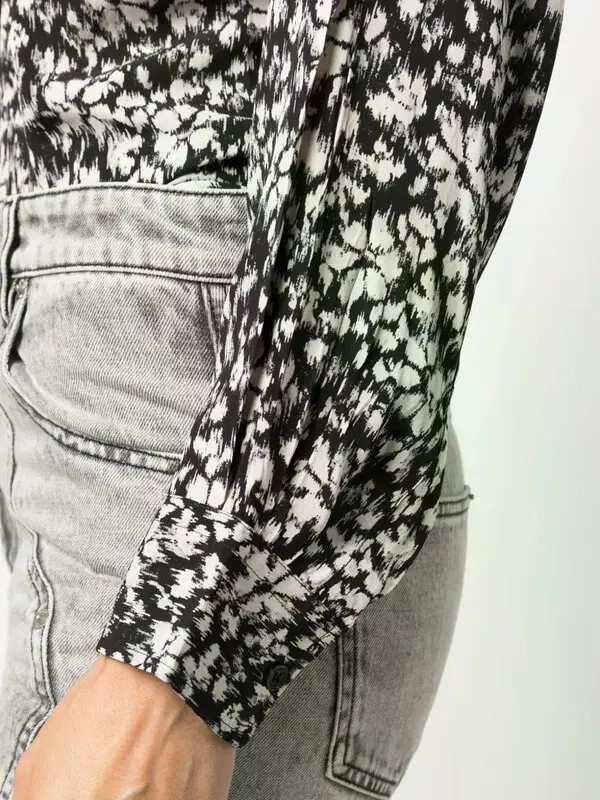 MARANT ETOILE Catchell" Floral Print Shirt