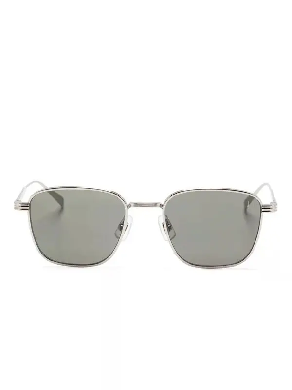 Dunhill Square-frame Sunglasses - Silver