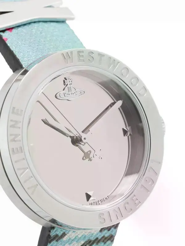 VIVIENNE WESTWOOD Rebel Watch With Leather Strap