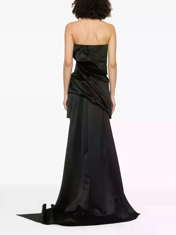 ALMAZ Draped Mini Dress