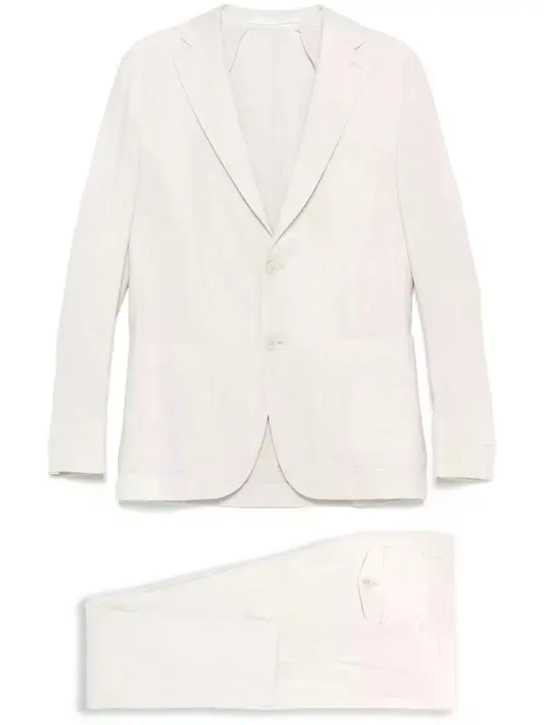 Eleventy Pinstriped Suit