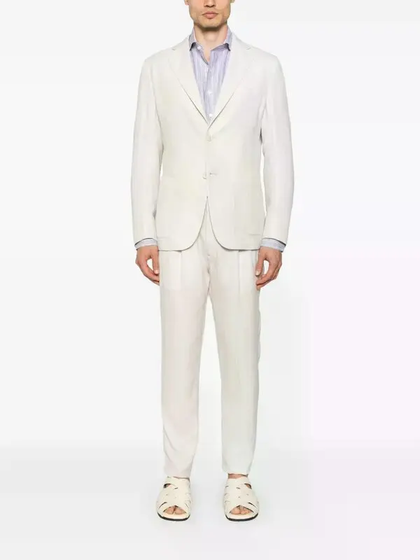 Eleventy Pinstriped Suit